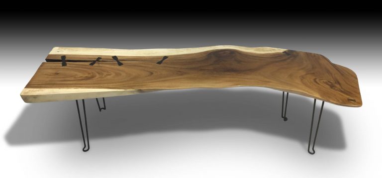 Rika Coffee Table Singapore | Live Edge Monkey Pod Table Singapore