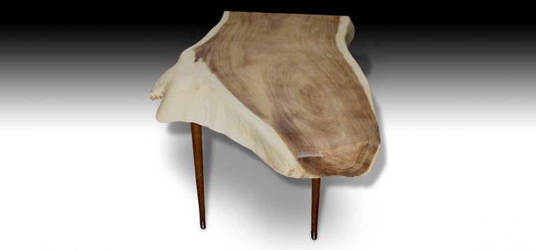 Waterfall Live Edge Dining Table - Suar Wood