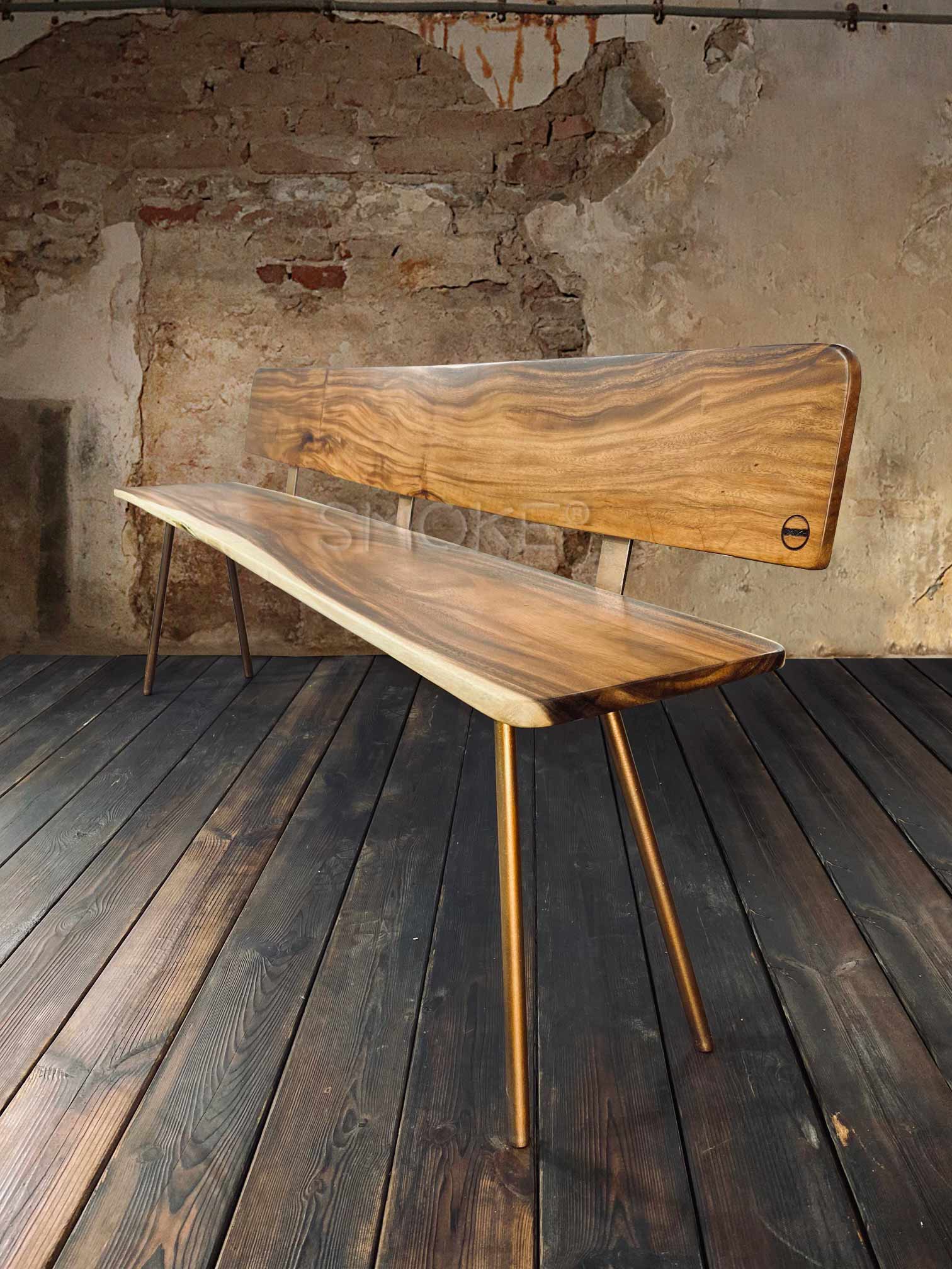 Bjorn Suar Wood Bench - Suar Wood