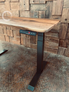Solid Wood Work Desk Singapore | Corporate Live Edge Table Singapore
