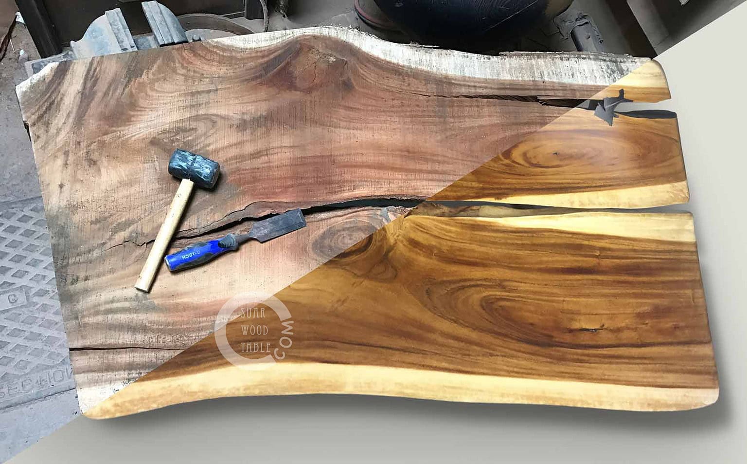 Suar wood Table | Wooden Live Edge Table - Suarwoodtable.com